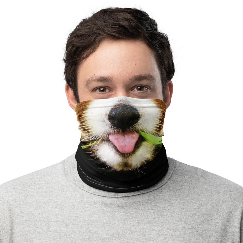 Red Panda Face Mask, Neck Gaiter for Adults, Washable and Reusable Face ...