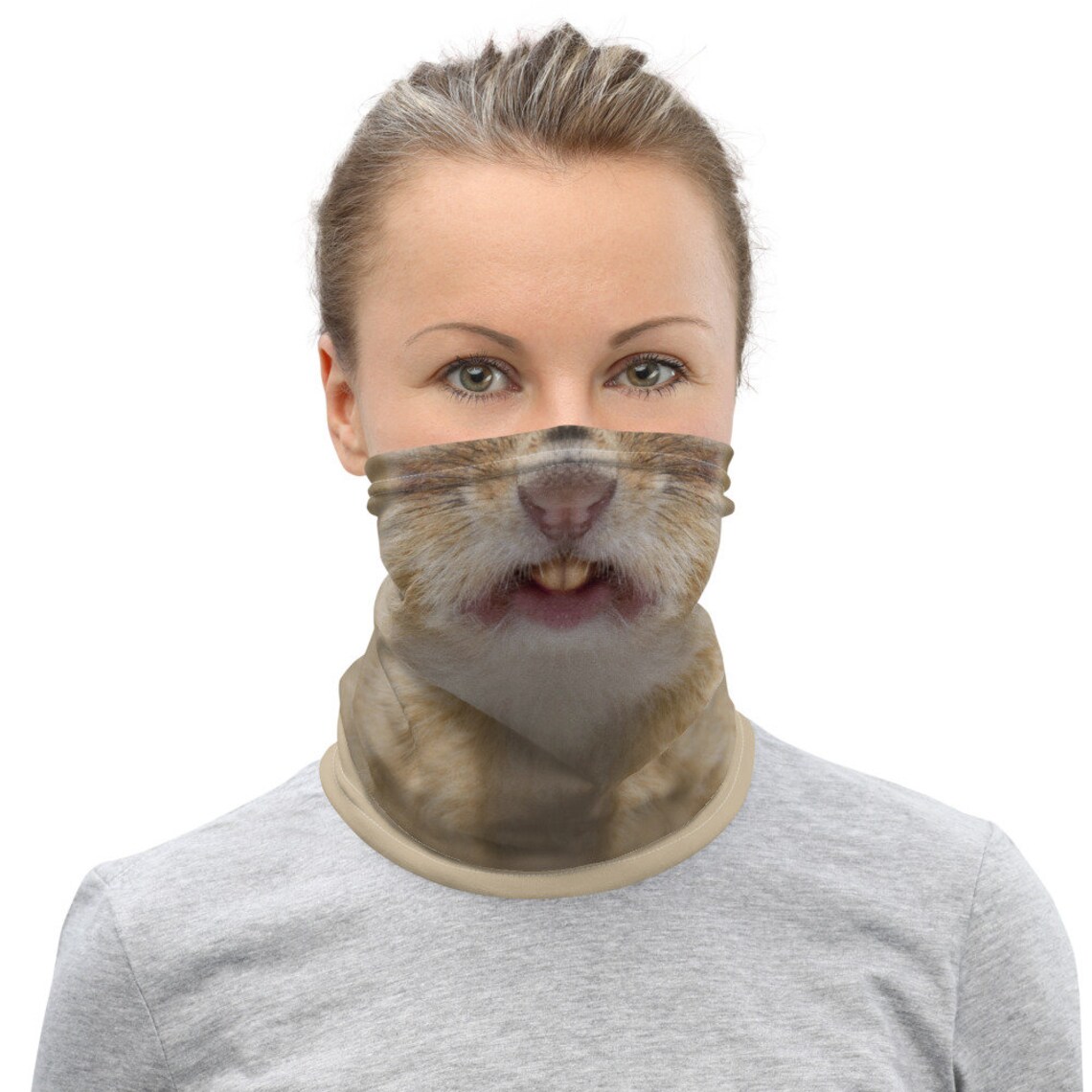 Squirrel Face Mask Neck Gaiter Washable and Reusable Face - Etsy