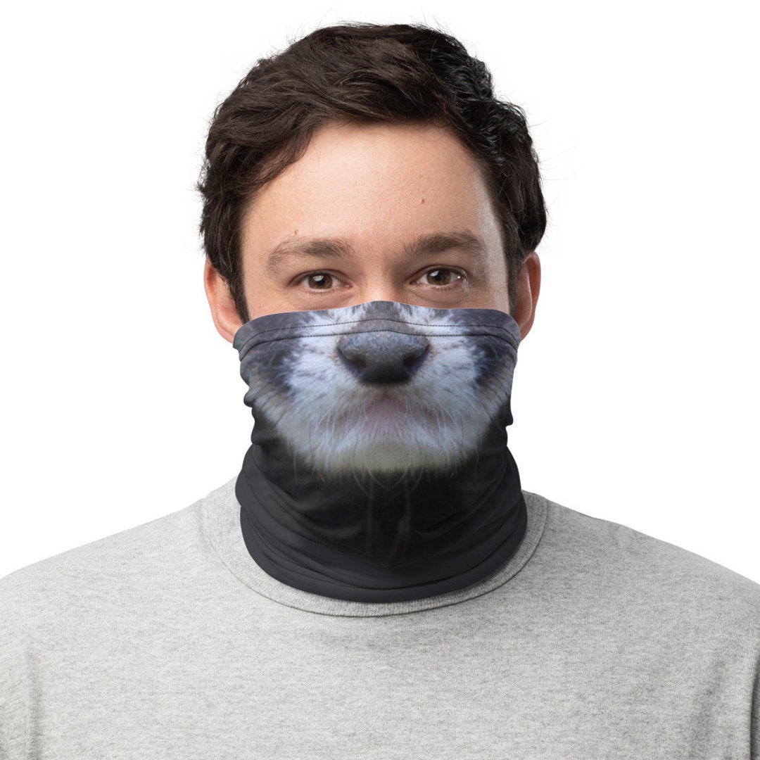 Ferret Face Mask, Neck Gaiter for Men Women Adults, Gift for Ferret Mom ...