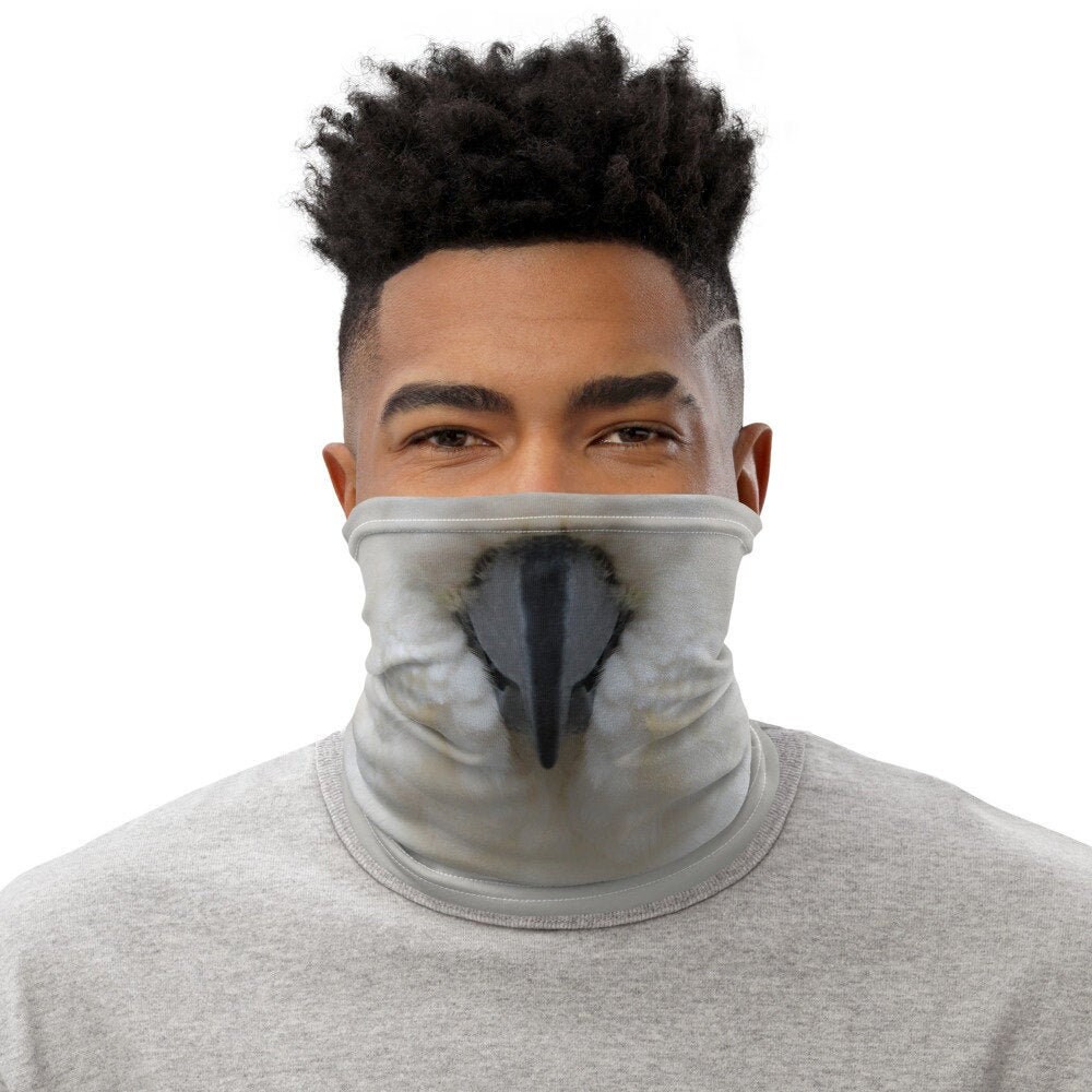 Cockatoo Parrot Face Mask Neck Gaiter Washable & Reusable - Etsy