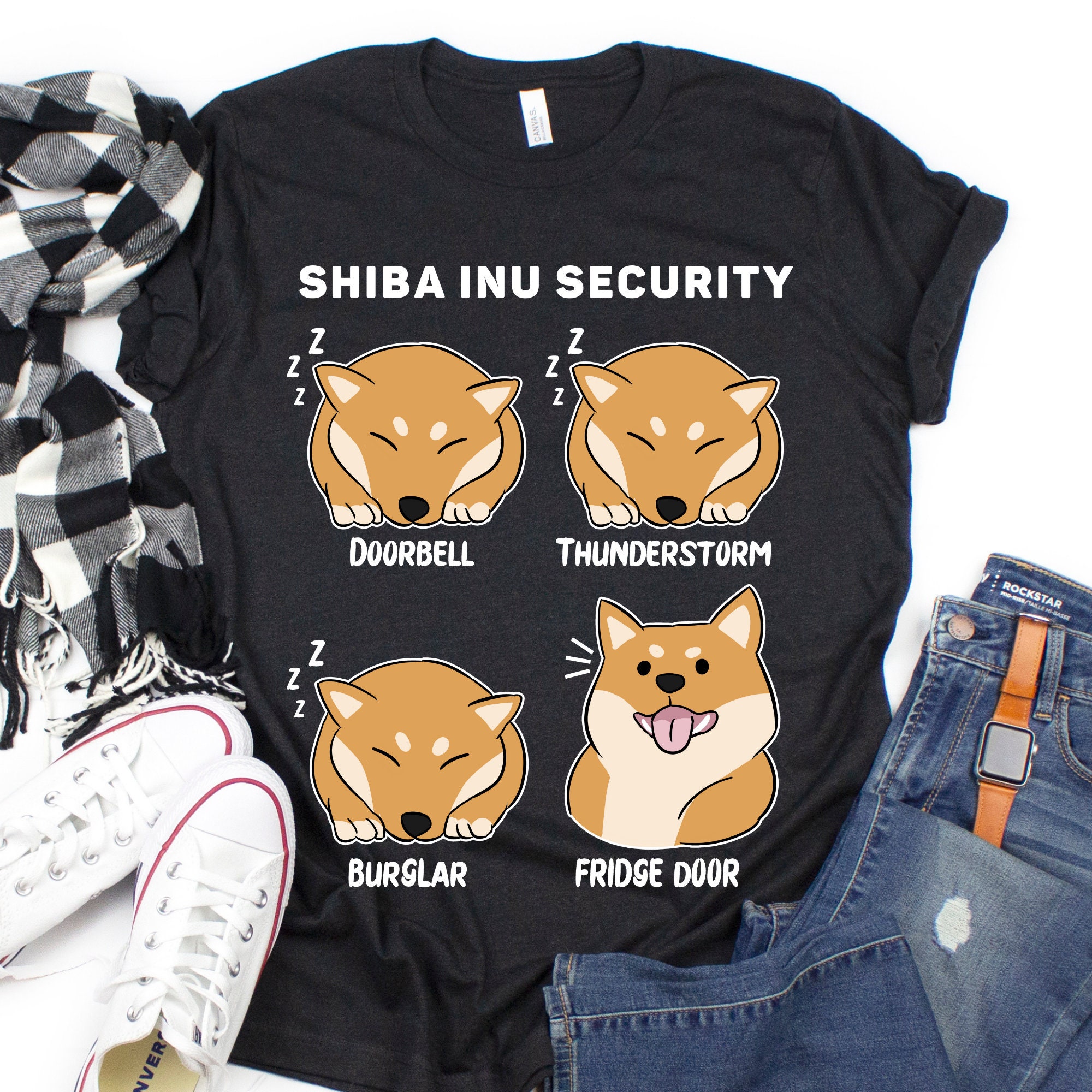 Shiba Inu Security Shiba Inu T-shirt Shiba Inu Gifts Shiba - Etsy