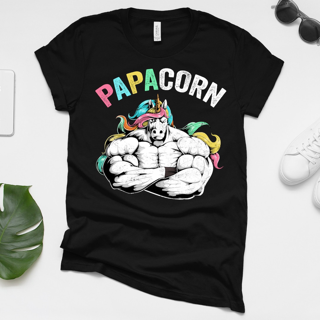Unicorn Dad Shirt, Papacorn, Father's Day Gift, Gift for Him ...
