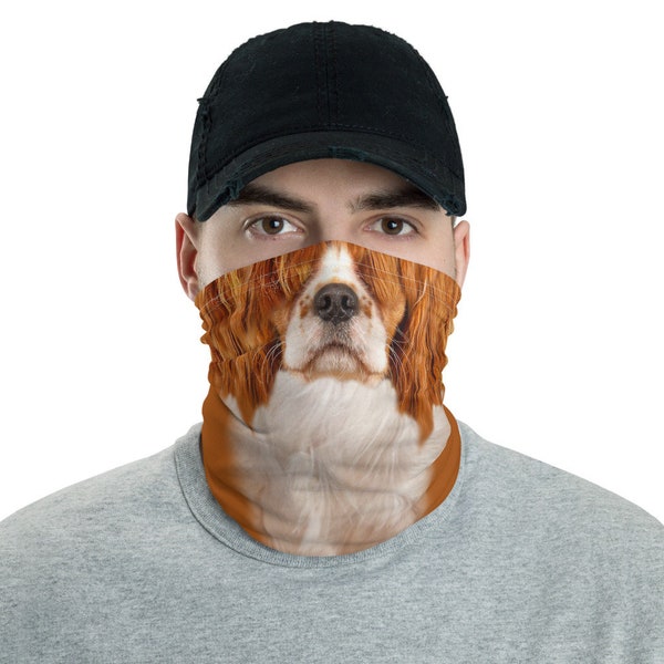 Cavalier King Charles Face Mask - Etsy