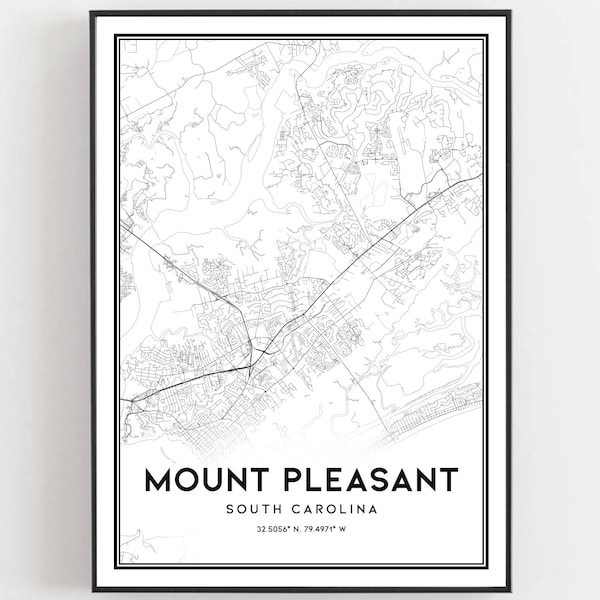 Mount Pleasant Sc Prints - Etsy
