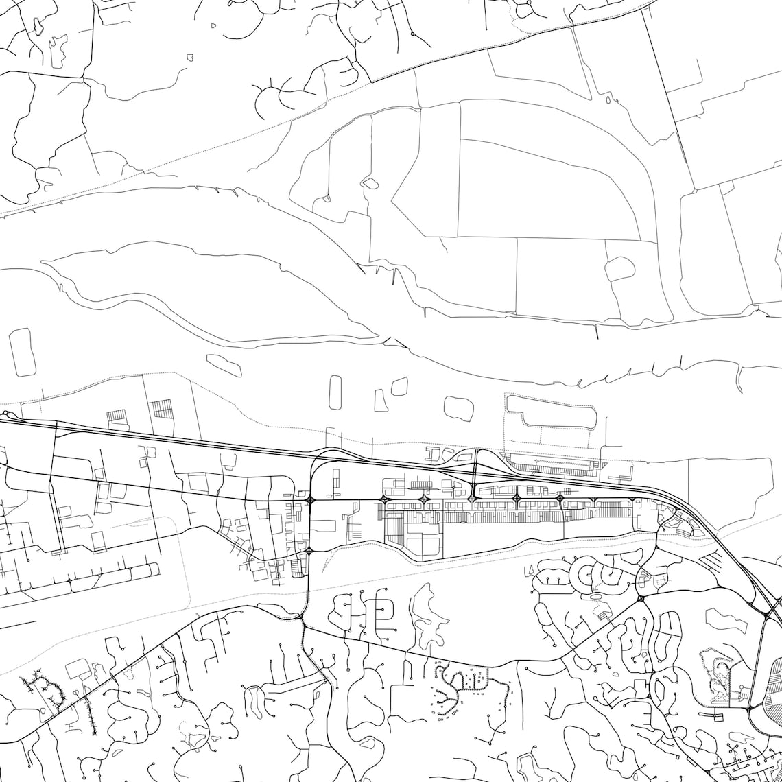 Chesterfield Map Print Chesterfield Map Poster Wall Art Mo - Etsy