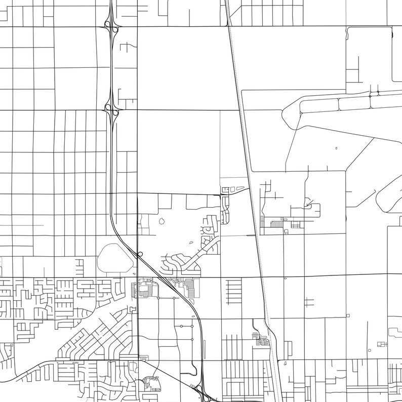 Palmdale Map Print Palmdale Map Poster Wall Art Ca City Map | Etsy