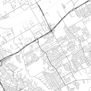 Schertz Map Print, Schertz Map Poster Wall Art, Tx City Map, Texas ...