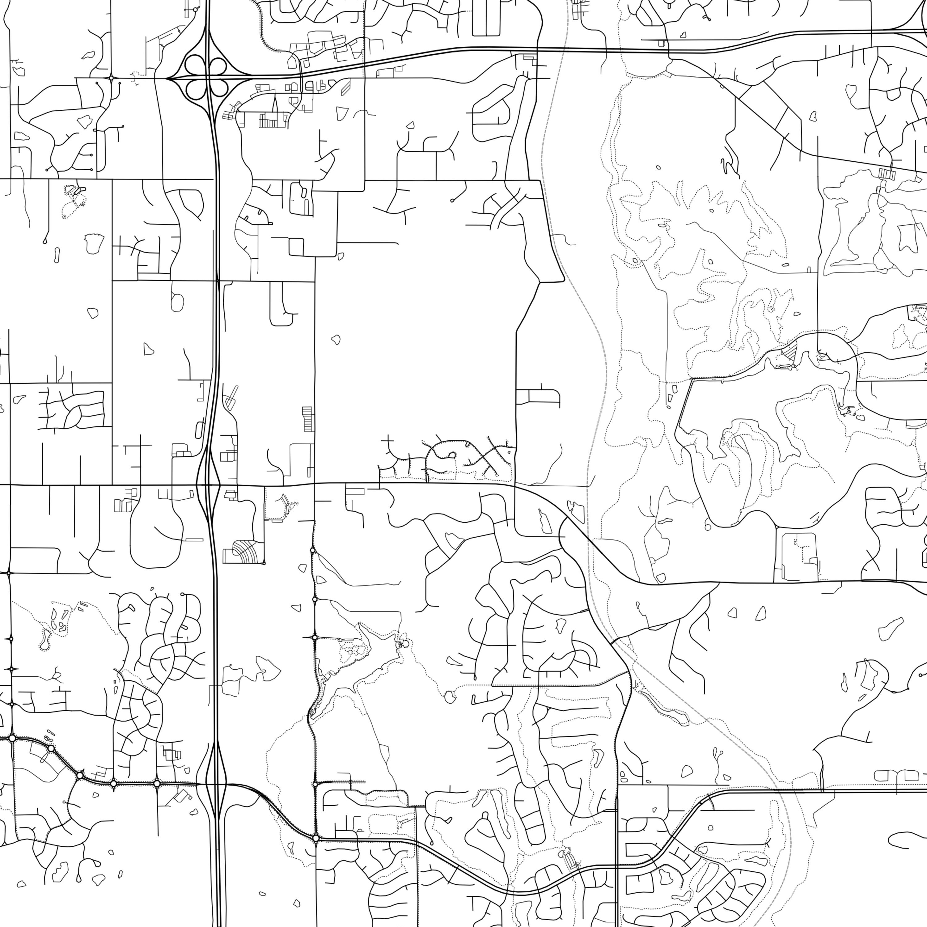 Lenexa Map Print Lenexa Map Poster Wall Art Ks City Map | Etsy