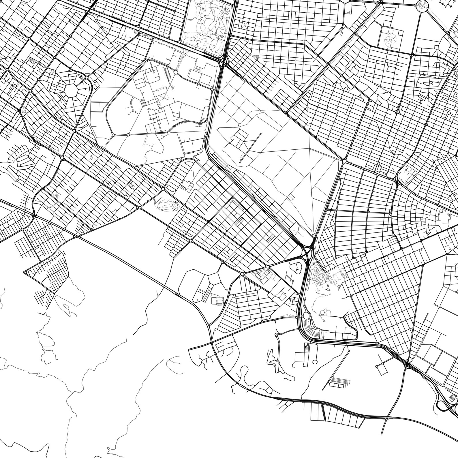 Mashhad Map Print Mashhad Map Poster Wall Art Mashhad City | Etsy
