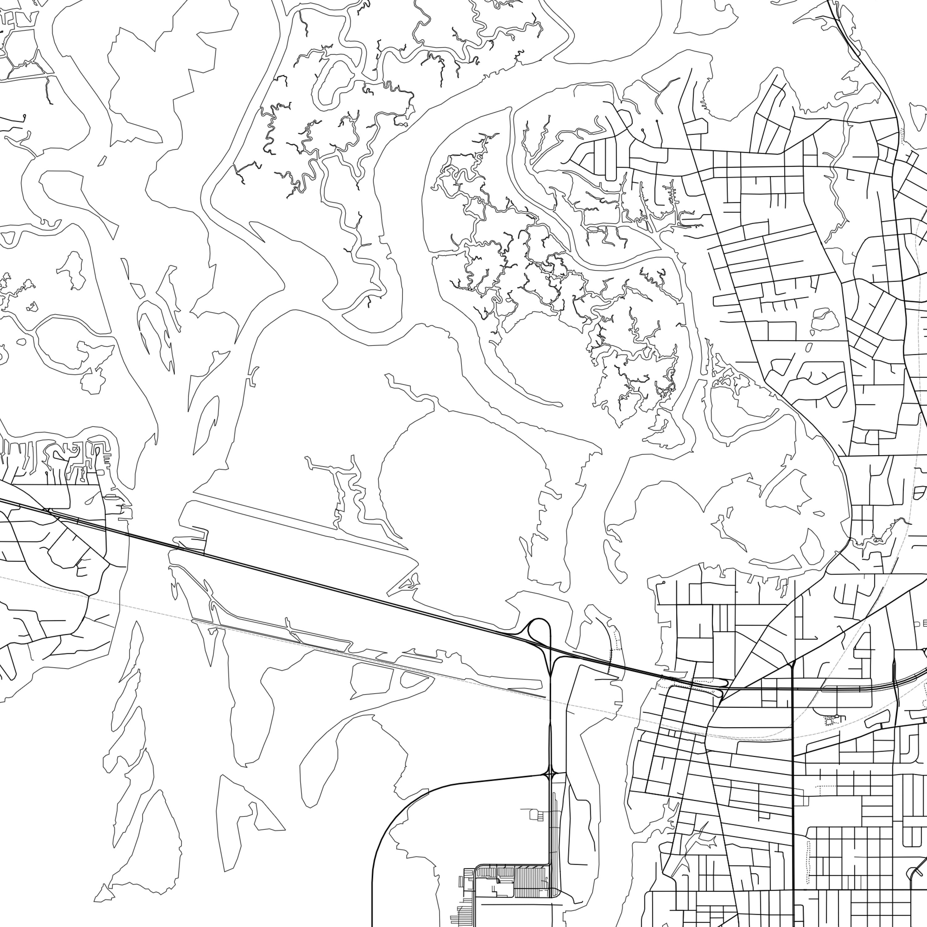 Pascagoula Map Print Pascagoula Map Poster Wall Art Ms City - Etsy