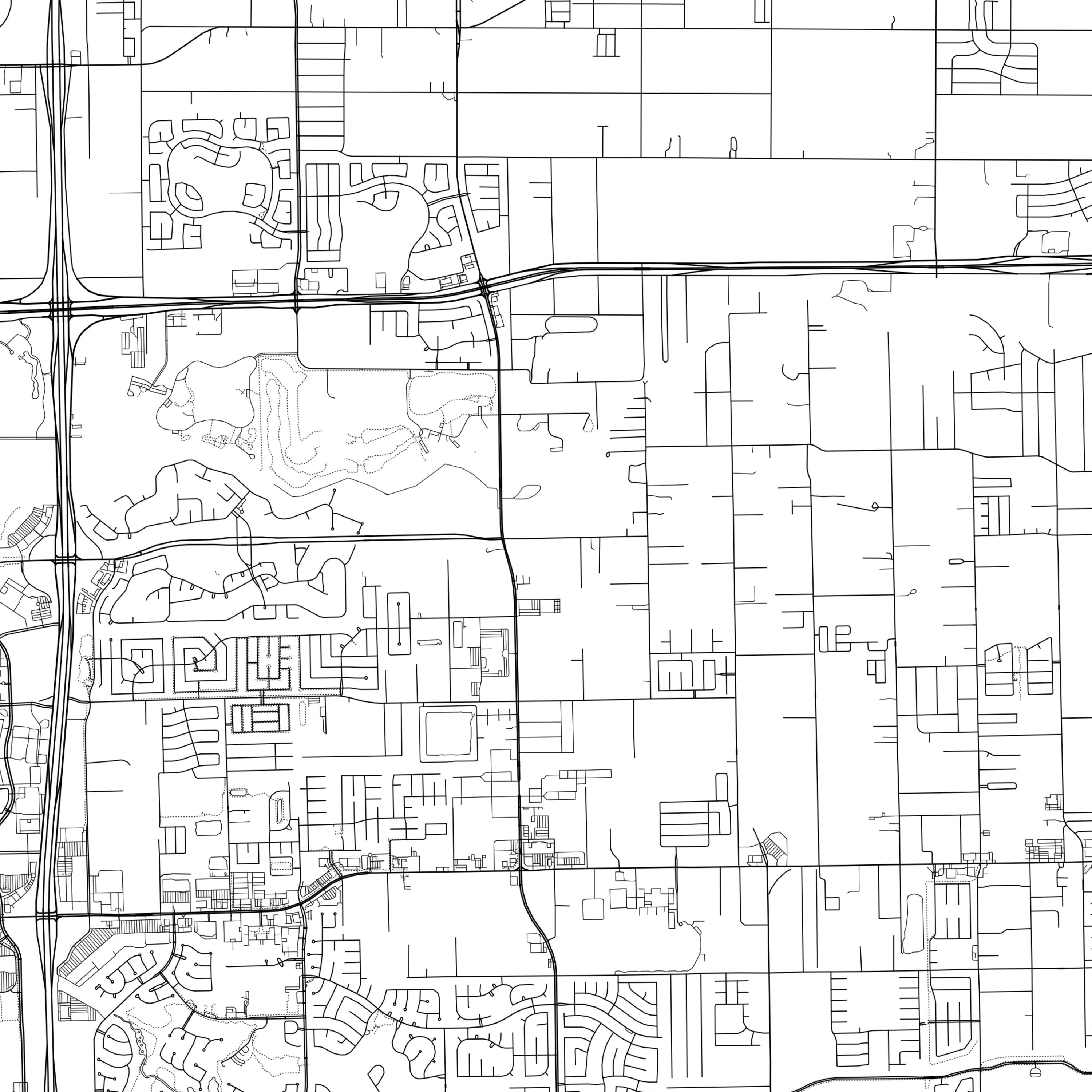 Pearland Map Print, Pearland Map Poster Wall Art, Tx City Map, Texas ...