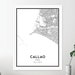 Callao Map Print, Callao Map Poster Wall Art, Callao City Map, Callao ...
