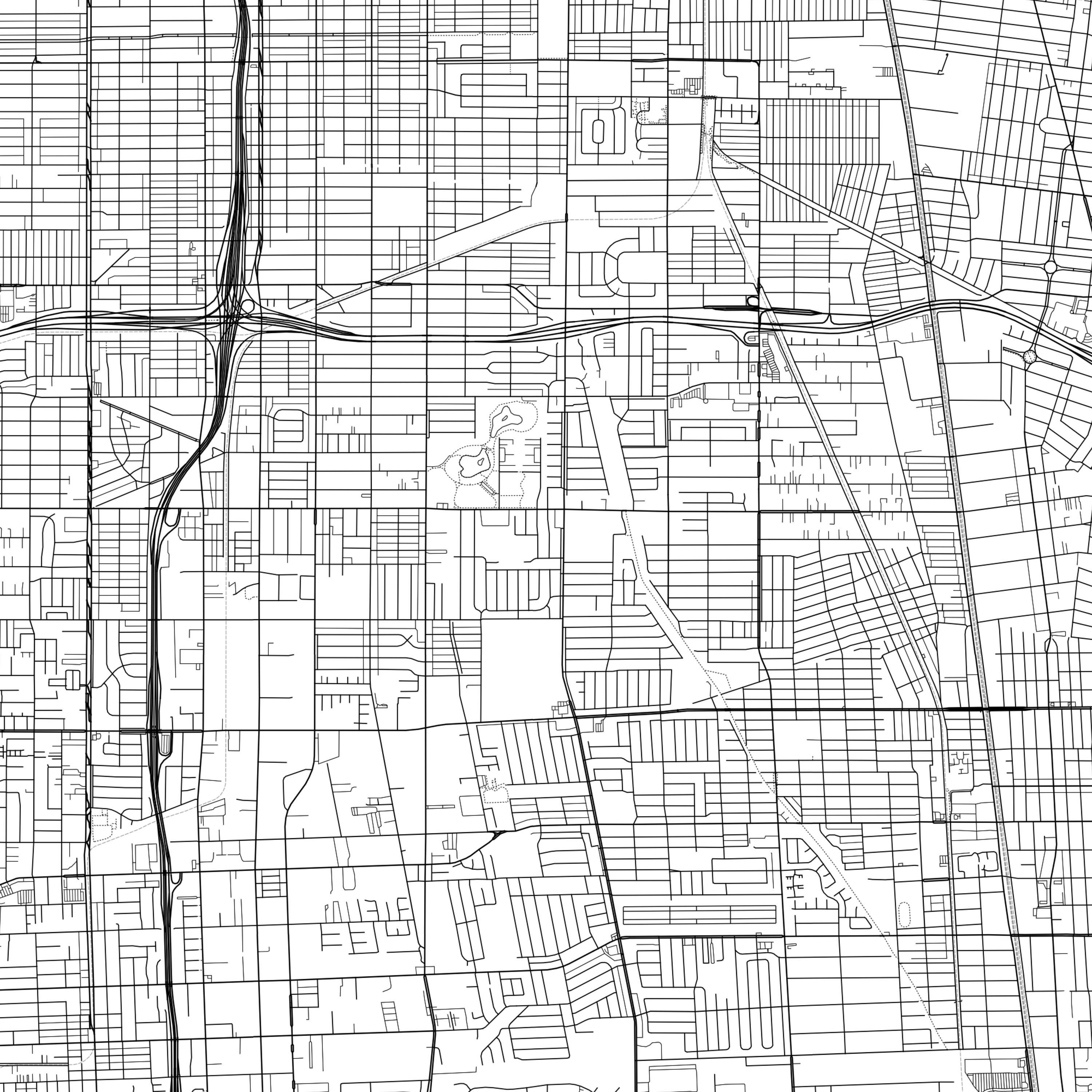 Compton Map Print Compton Map Poster Wall Art Ca City Map - Etsy