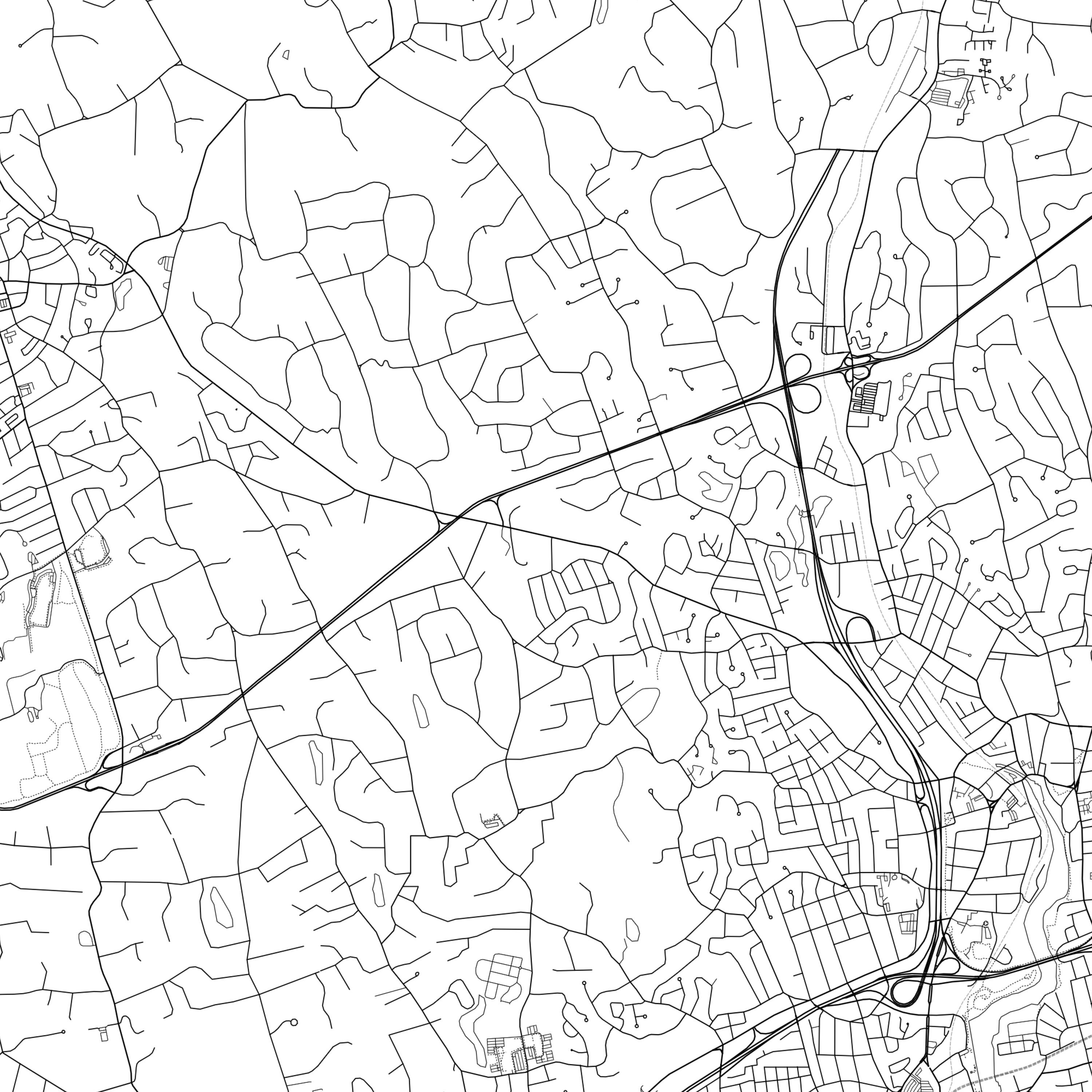 Norwalk Map Print, Norwalk Map Poster Wall Art, Ct City Map ...