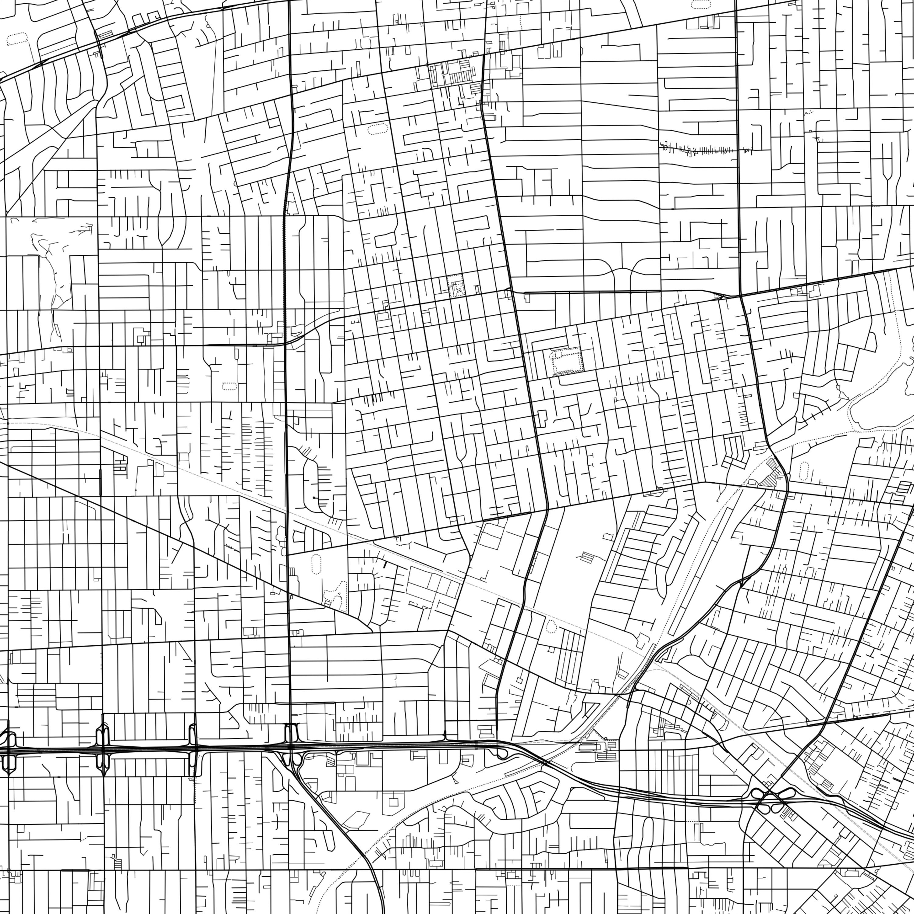 El Monte Map Print El Monte Map Poster Wall Art Ca City Map | Etsy