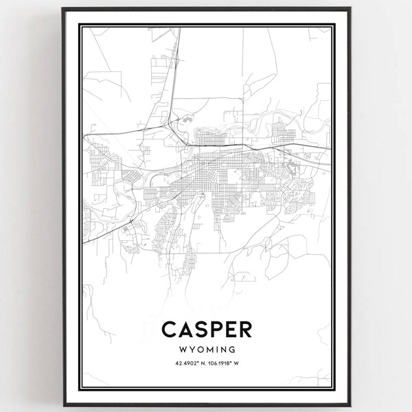Casper Wy Wall Decor - Etsy