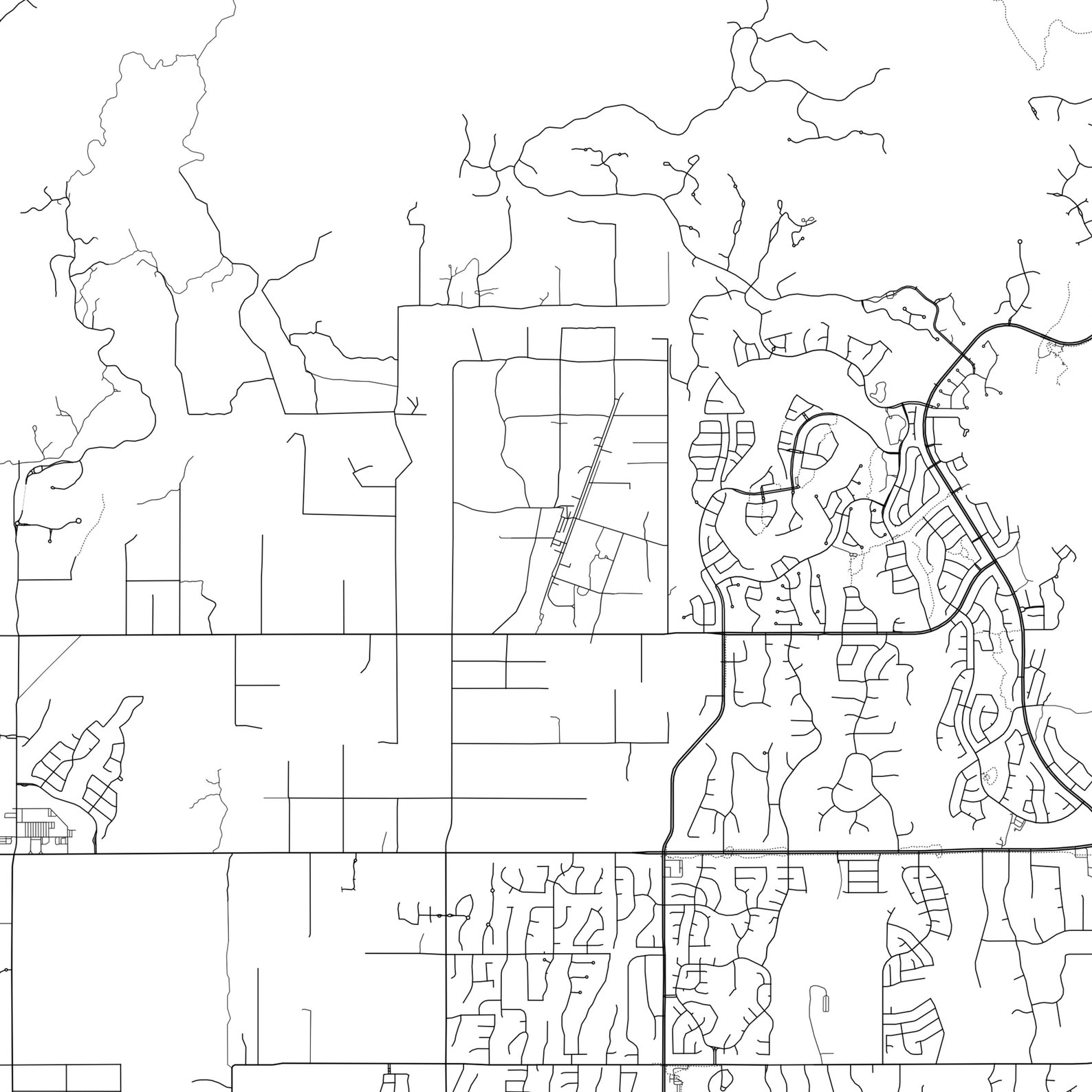 Oro Valley Map Print Oro Valley Map Poster Wall Art Az City - Etsy