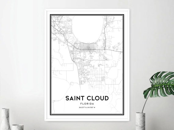 Saint Cloud Florida Map