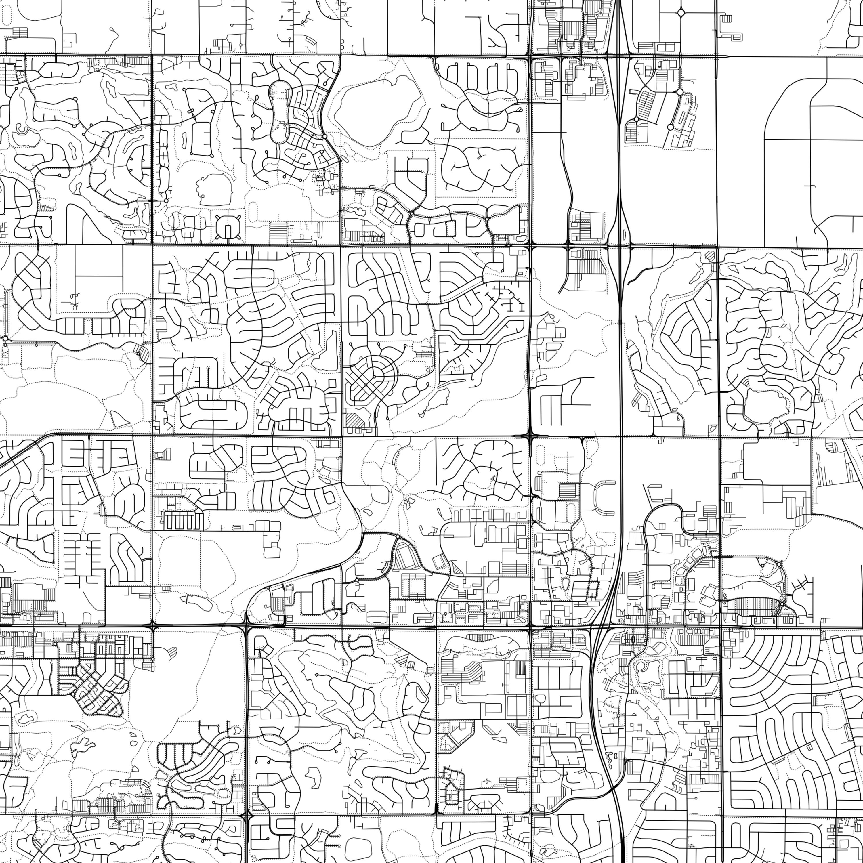 Northglenn Map Print Northglenn Map Poster Wall Art Co City - Etsy