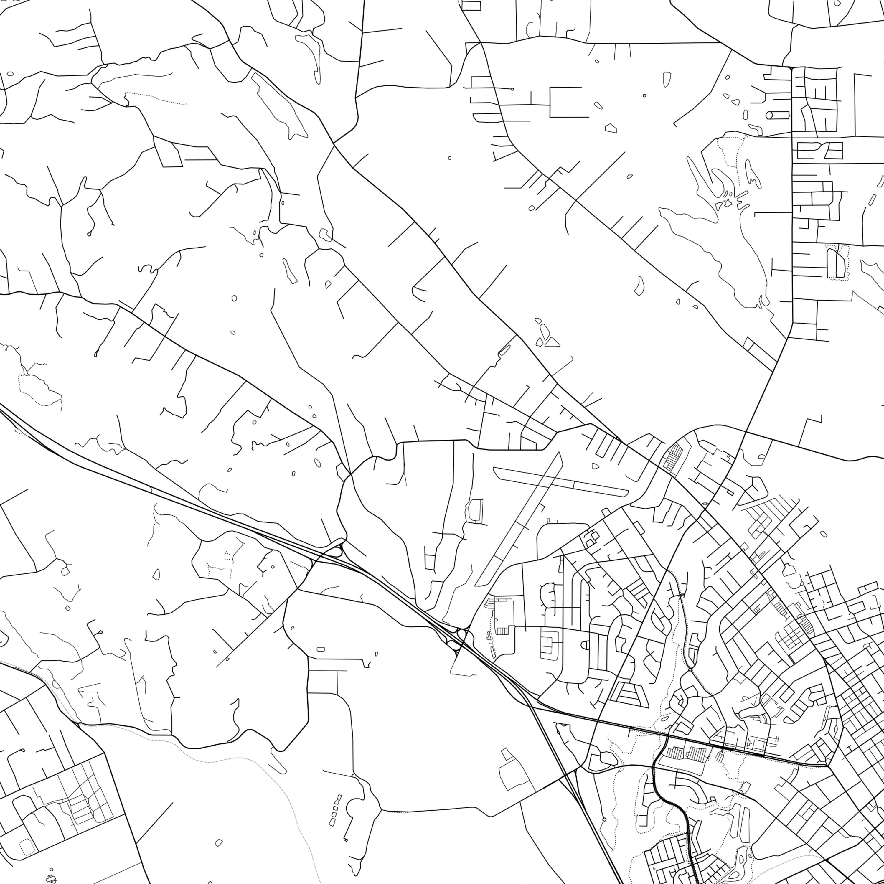 Watsonville Map Print, Watsonville Map Poster Wall Art, Ca City Map, California Print Street Map ...