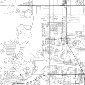 Menifee Map Print, Menifee Map Poster Wall Art, Ca City Map, California ...