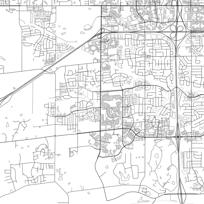 West Des Moines Map Print West Des Moines Map Poster Wall | Etsy