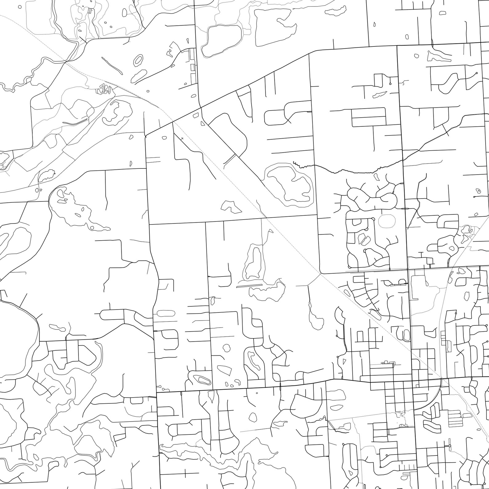 South Lyon Map Print South Lyon Map Poster Wall Art Mi City - Etsy