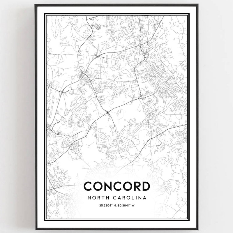 Concord North Carolina - Etsy