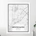 Brookhaven Map Print, Brookhaven Map Poster Wall Art, Ga City Map ...