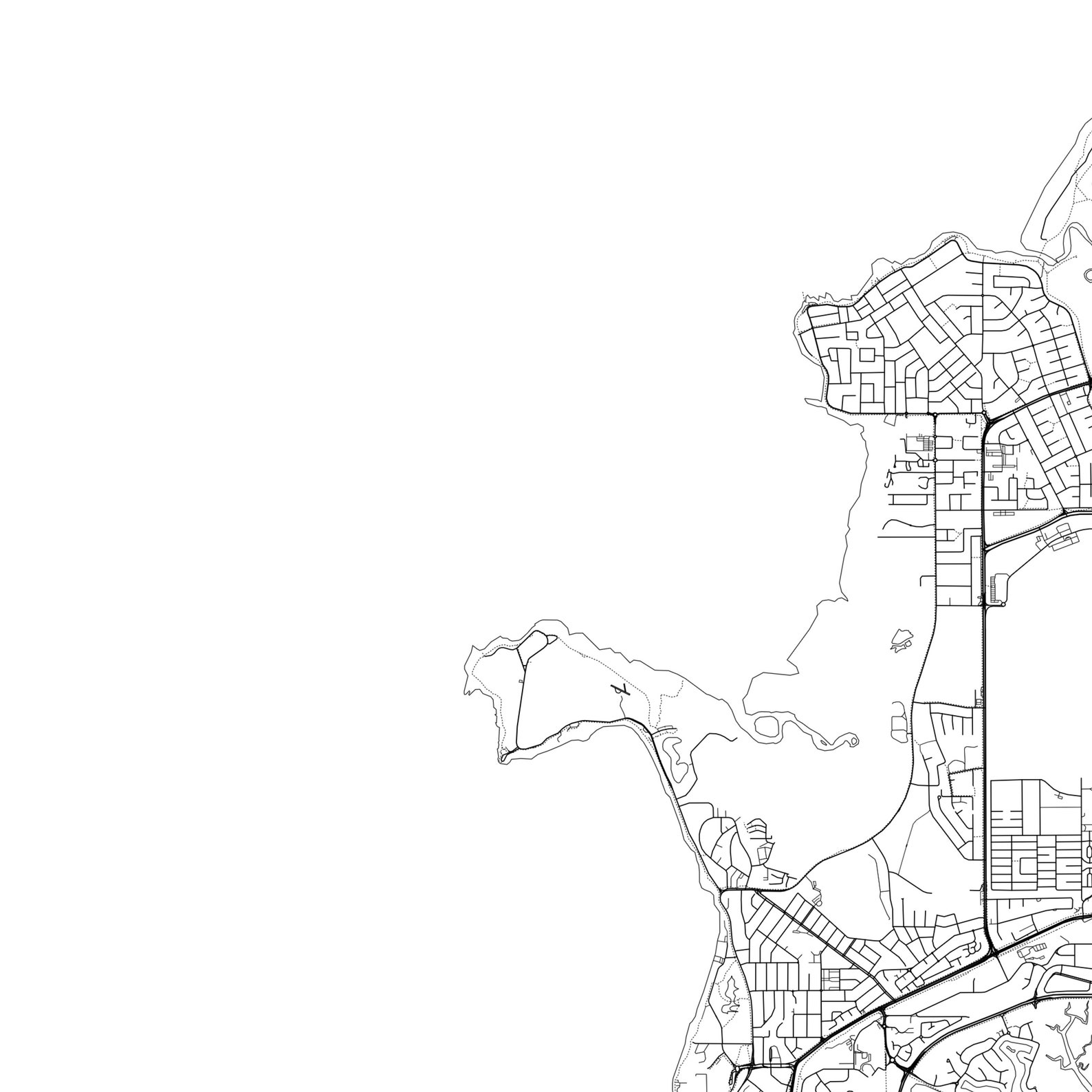 Darwin Map Print Darwin Map Poster Wall Art Darwin City Map | Etsy