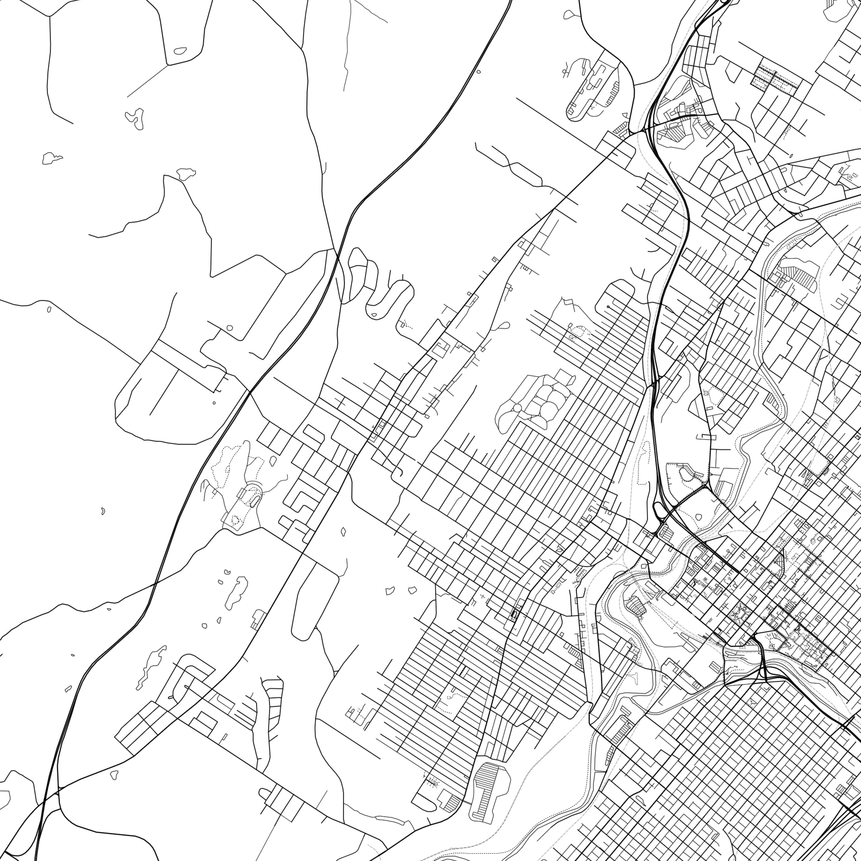 Scranton Map Print Scranton Map Poster Wall Art Pa City Map - Etsy
