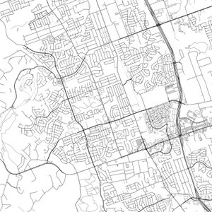 Cedar Park Map Print, Cedar Park Map Poster Wall Art, Tx City Map ...