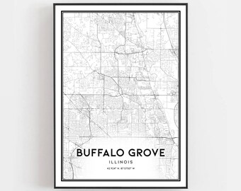 Forest Grove Map Print, Forest Grove Map Poster Wall Art, or City Map ...