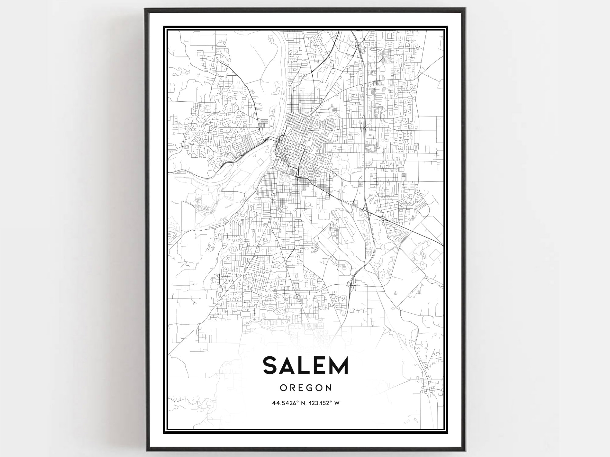 Salem Road Map