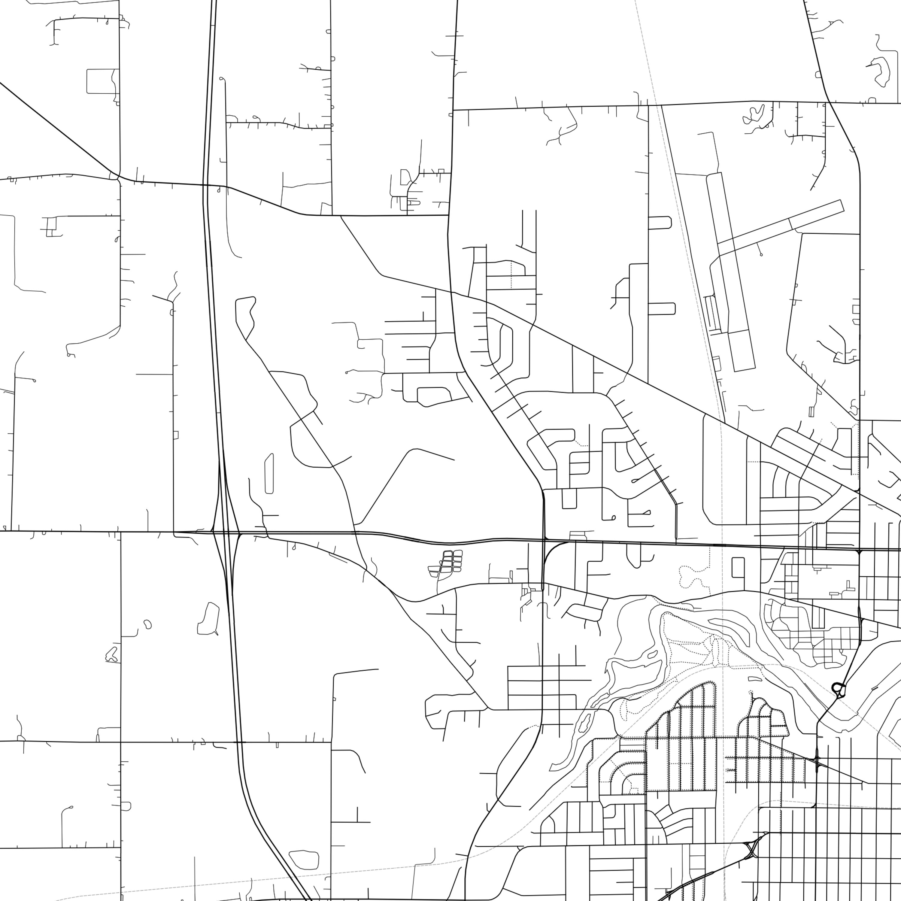 Manitowoc Map Print Manitowoc Map Poster Wall Art Wi City | Etsy