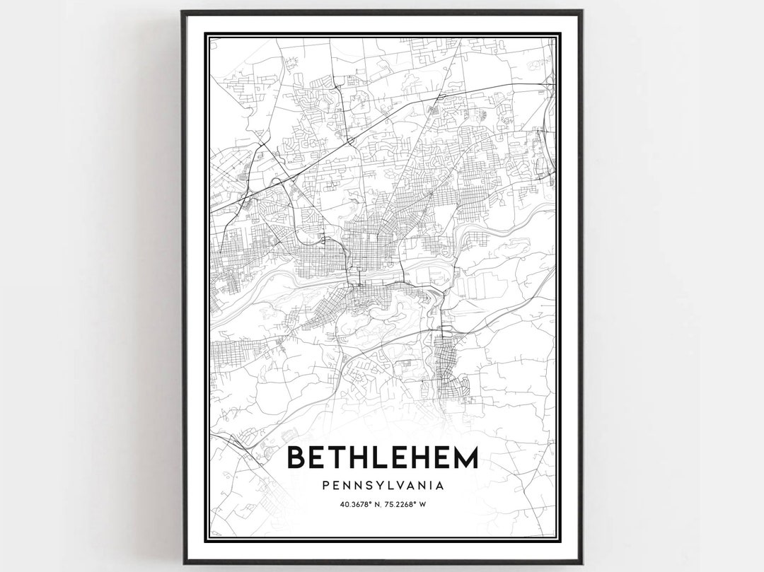 Road Map Of Bethlehem