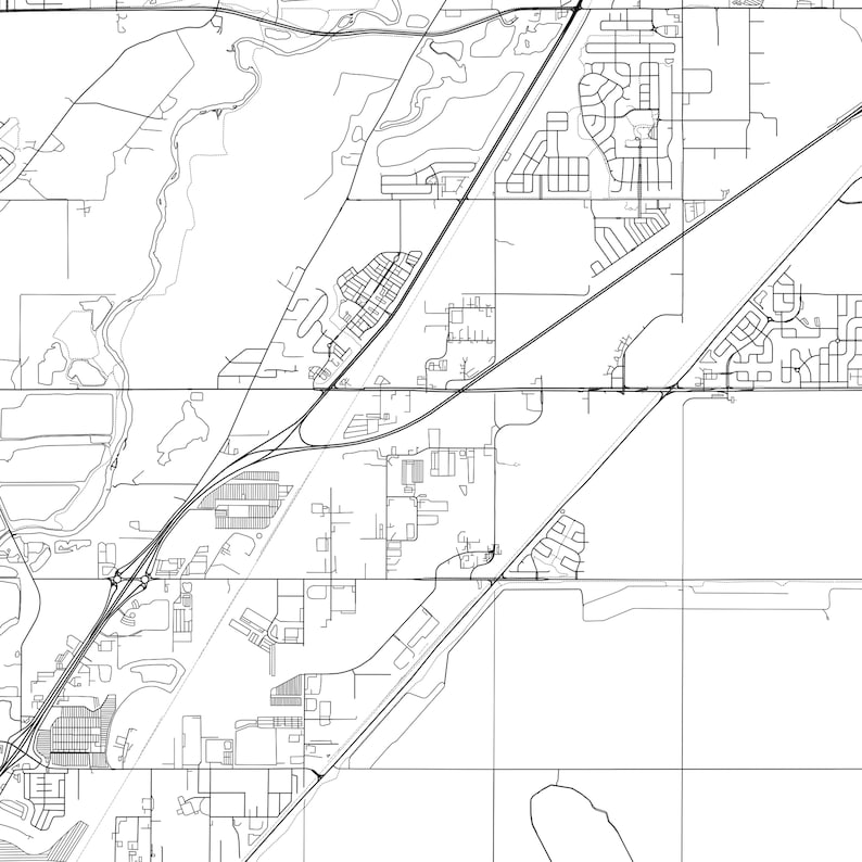 Commerce City Map Print, Commerce City Map Poster Wall Art, Co City Map ...