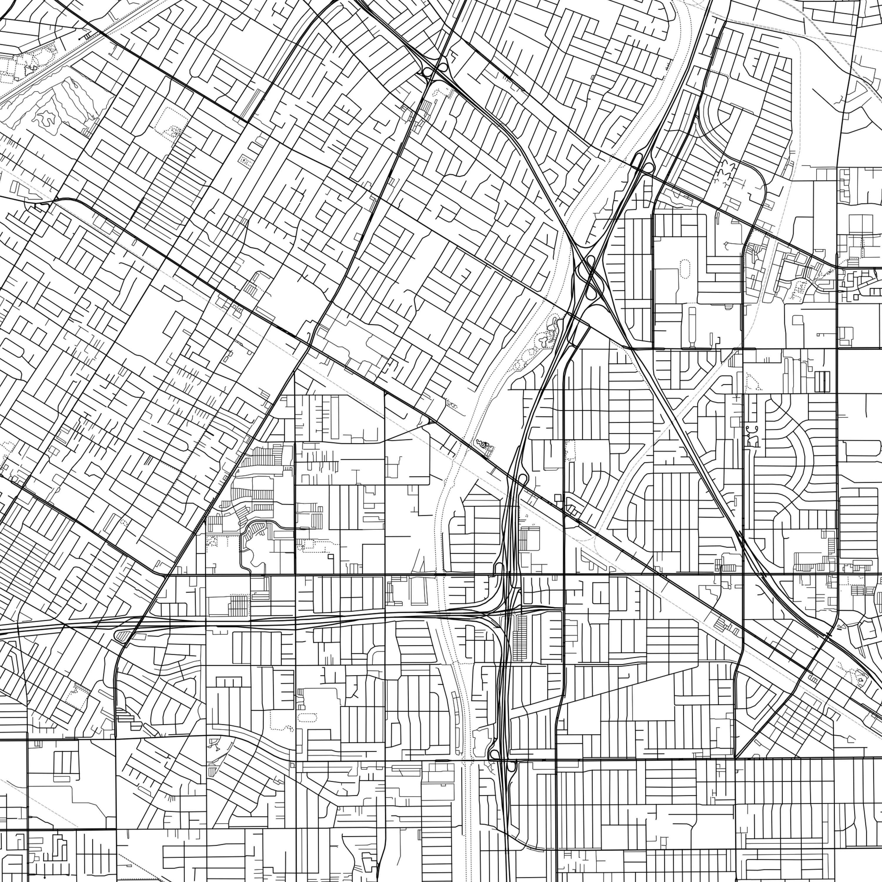 Norwalk Map Print Norwalk Map Poster Wall Art Ca City Map - Etsy