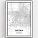 Medan Map Print, Medan Map Poster Wall Art, Medan City Map, Medan Print ...
