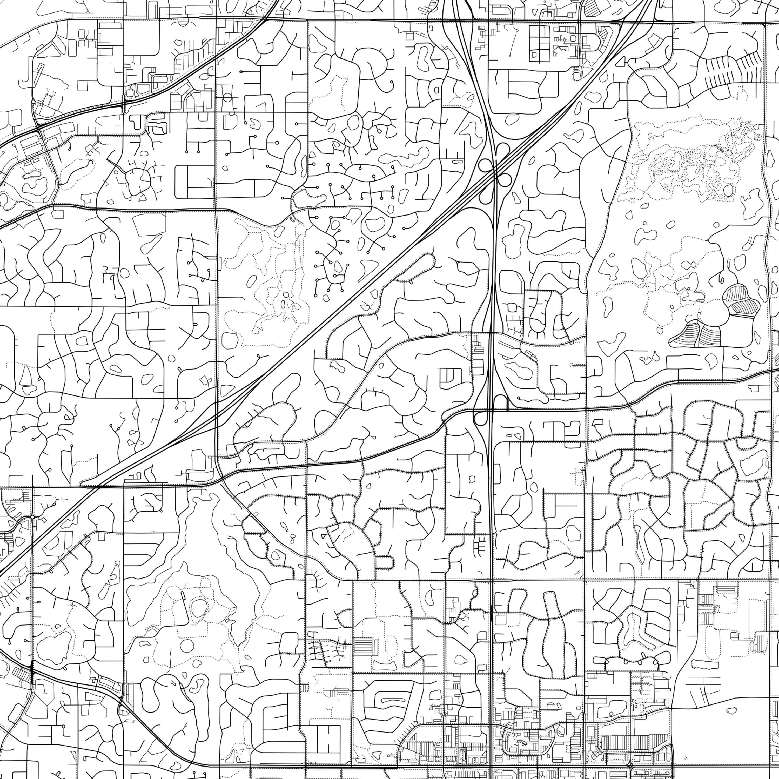 Apple Valley Map Print, Apple Valley Map Poster Wall Art, Mn City Map ...
