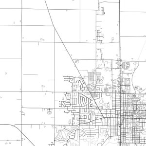 Bowling Green Map Print, Bowling Green Map Poster Wall Art, Oh City Map ...