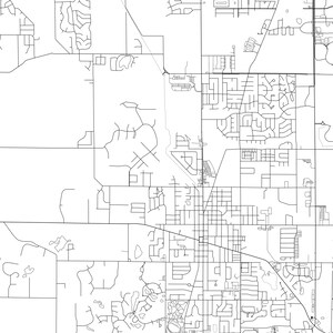 Crown Point Map Print, Crown Point Map Poster Wall Art, in City Map ...