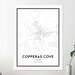 Copperas Cove Map Print, Copperas Cove Map Poster Wall Art, Tx City Map ...