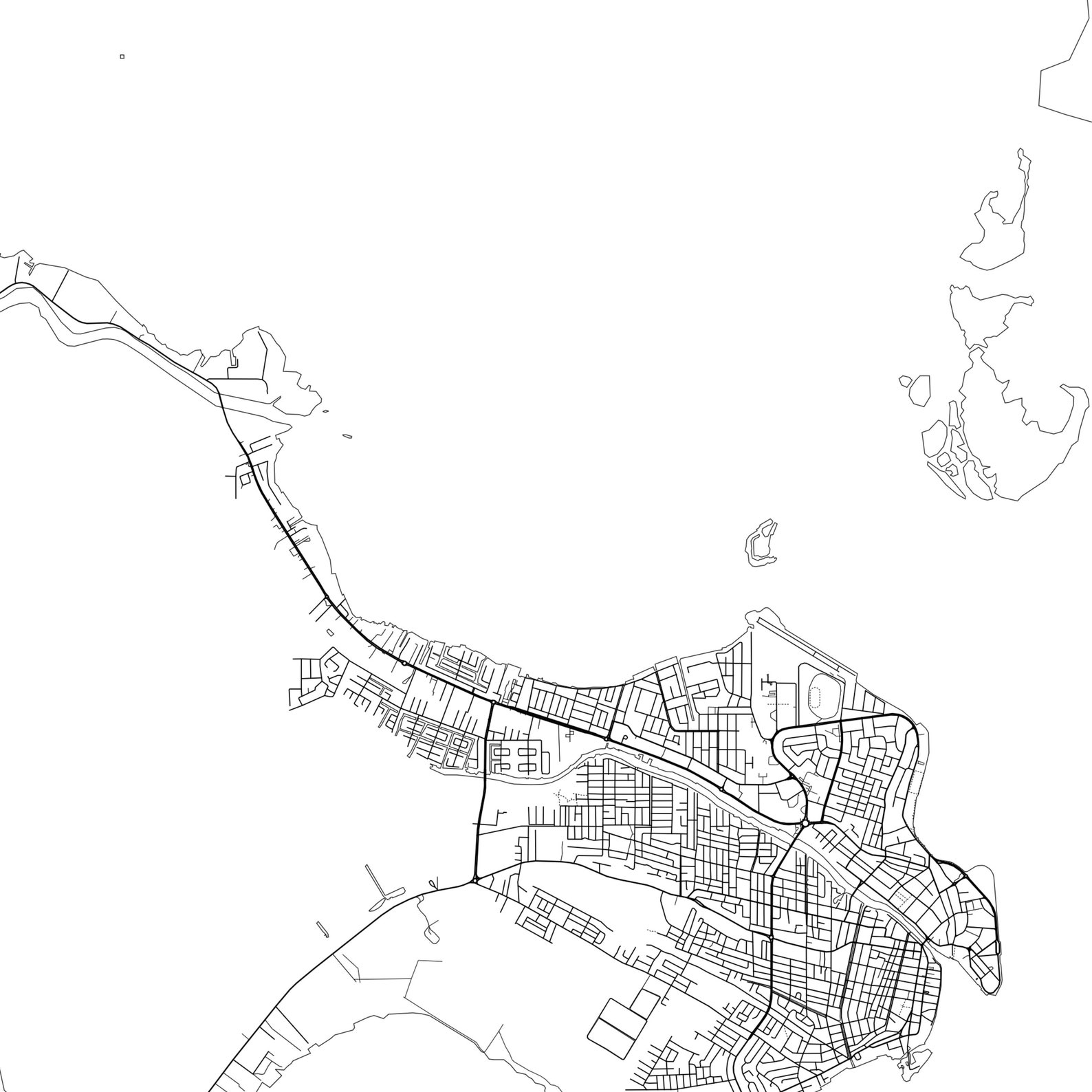 Belize City Map Print Belize City Map Poster Wall Art Belize | Etsy