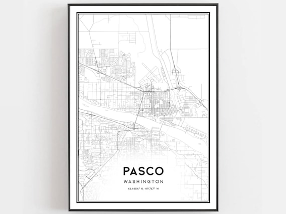 Map Of Pasco Wash