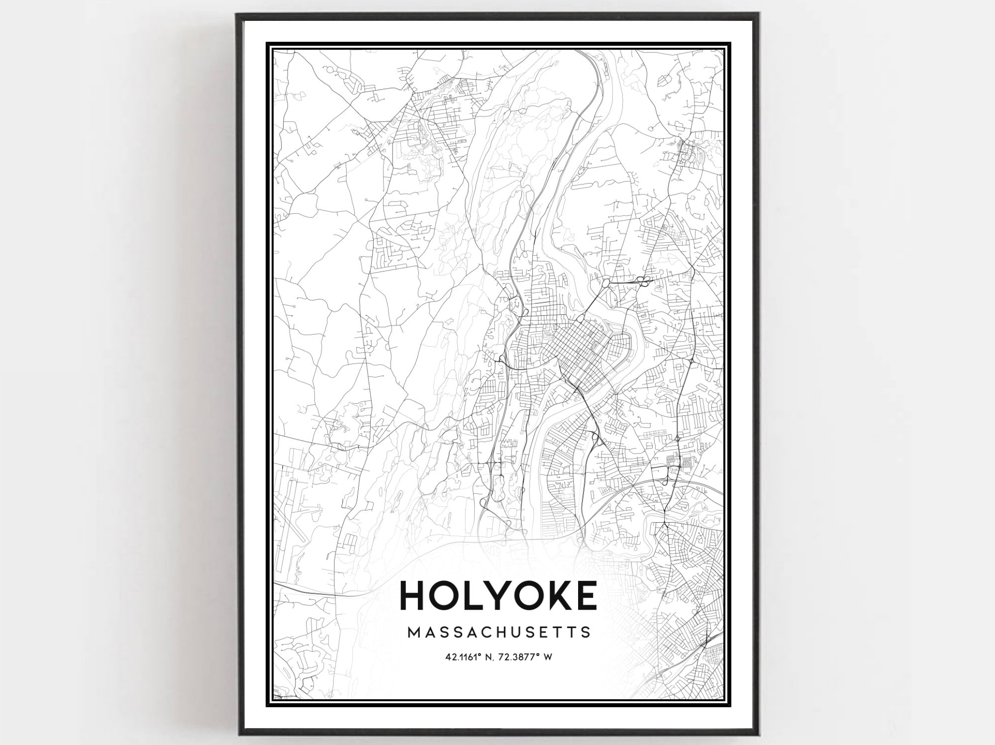 Holyoke Road Map