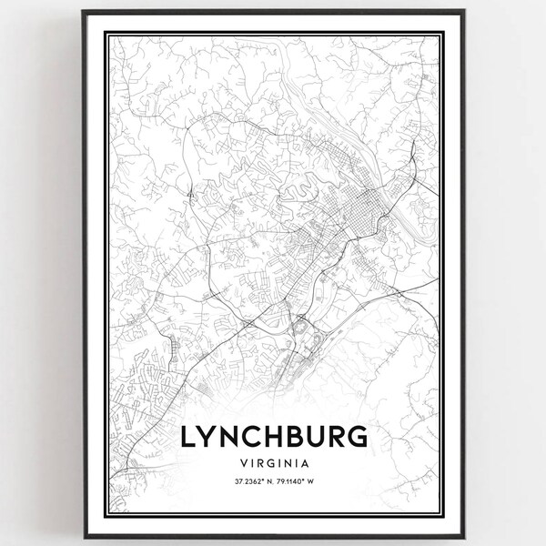 Lynchburg Va Decor - Etsy