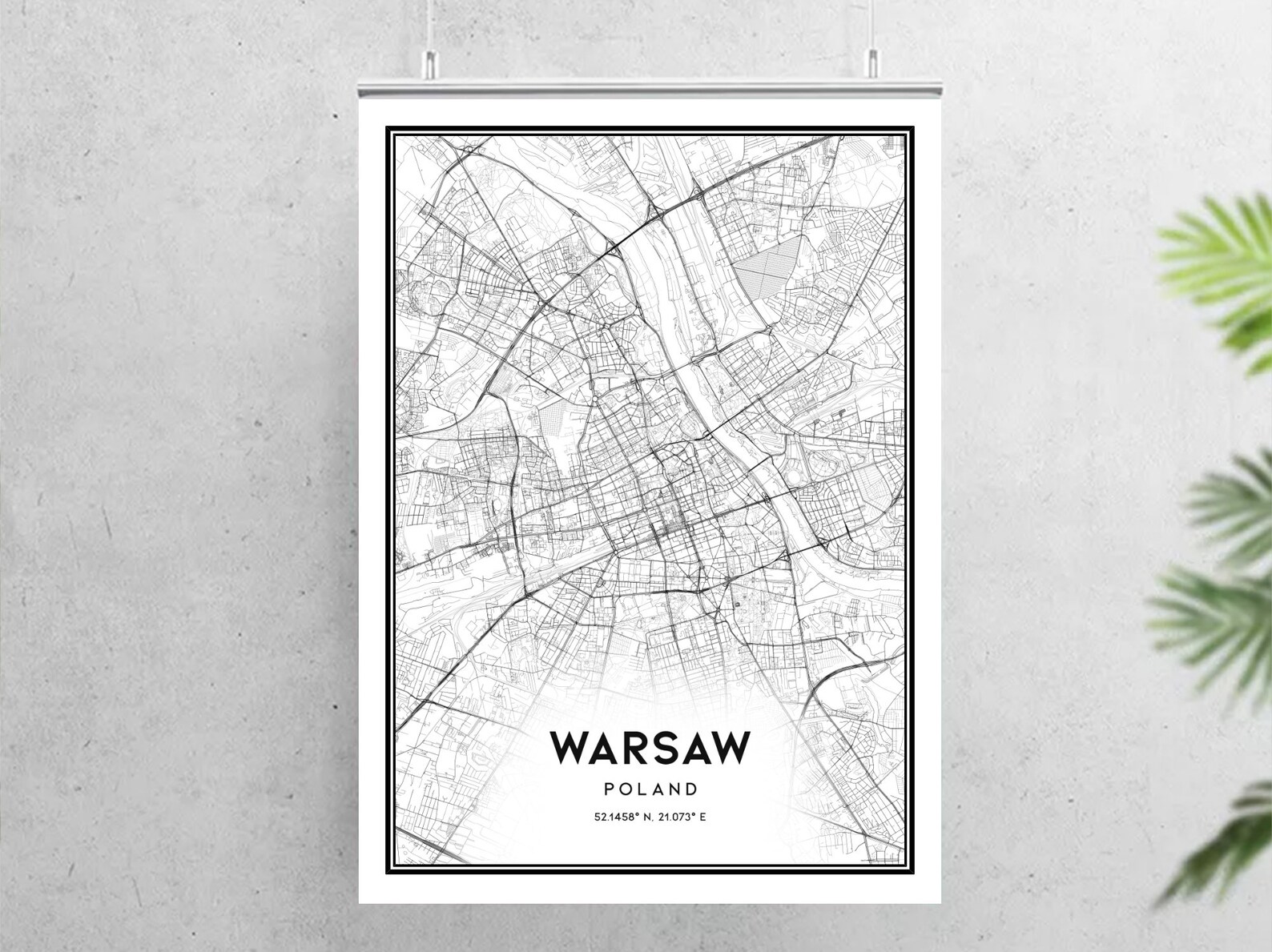 Vitória Map Print, Vitória Map Poster Wall Art, Vitória City Map ...