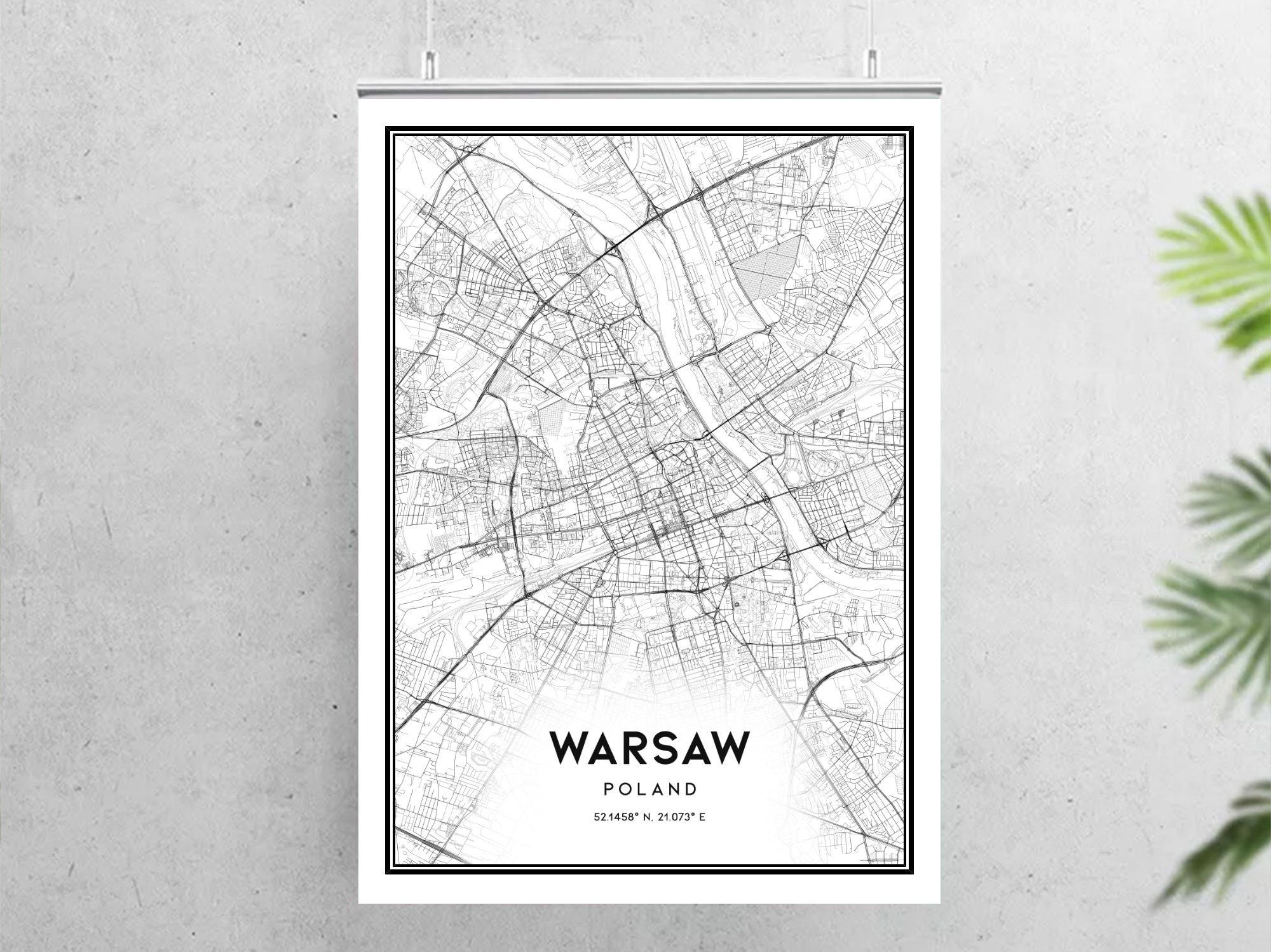 Vitória Map Print, Vitória Map Poster Wall Art, Vitória City Map ...