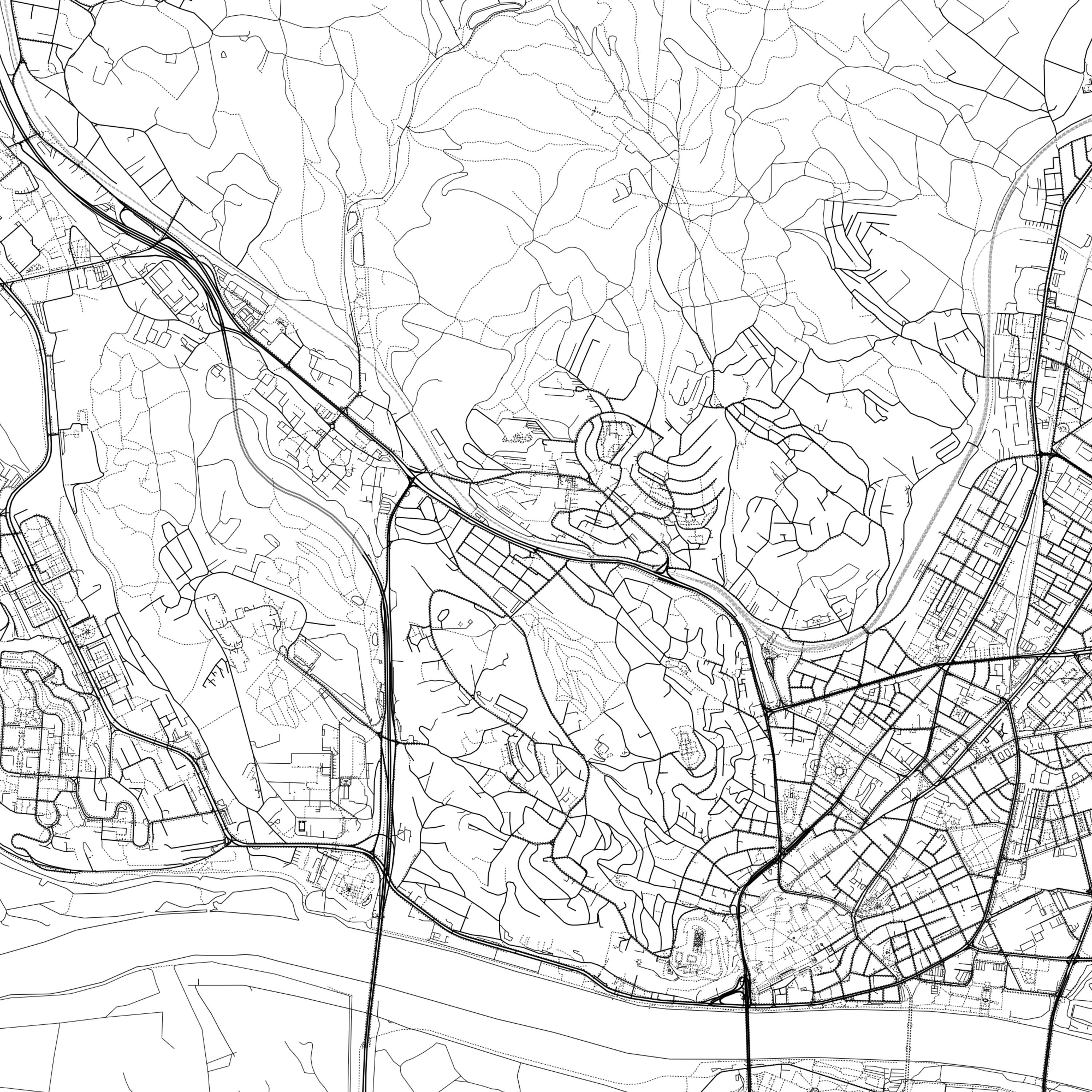 Bratislava Map Print, Bratislava Map Poster Wall Art, Bratislava City ...